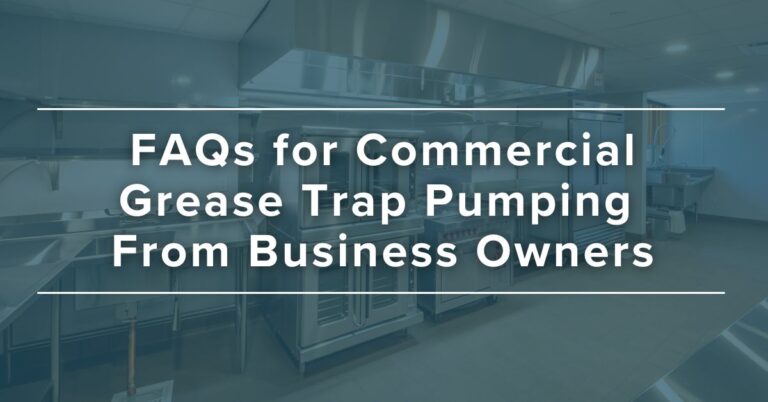 FAQs: Commercial Grease Trap Pumping | Alaska Sewer & Drain